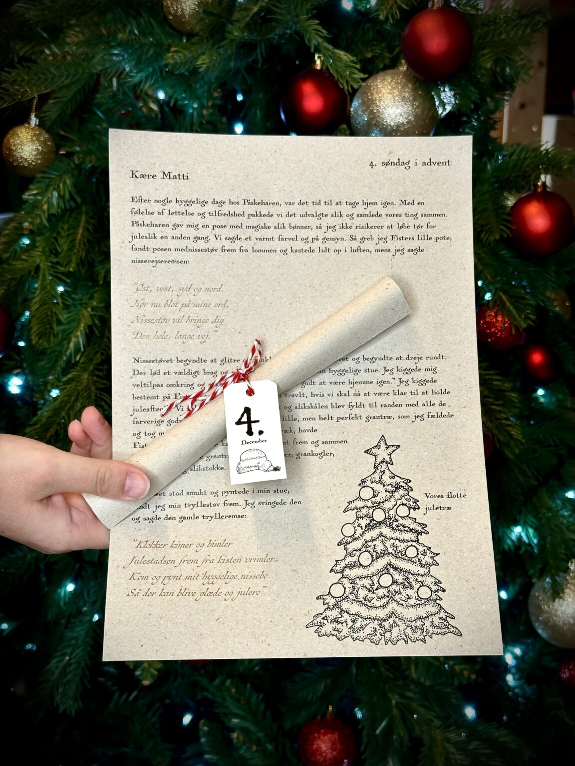 Personlige Nissebreve – Magisk Julekalender til Børn